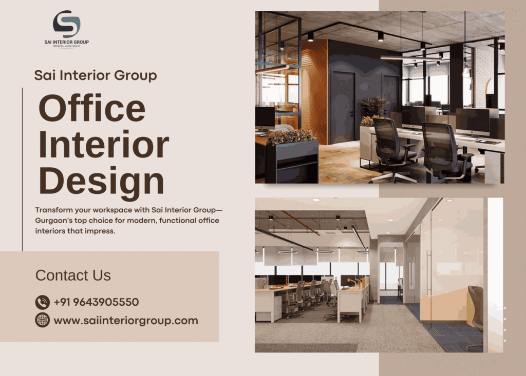 Modern Office Interior Designing in Gurgaon by Expert Designers